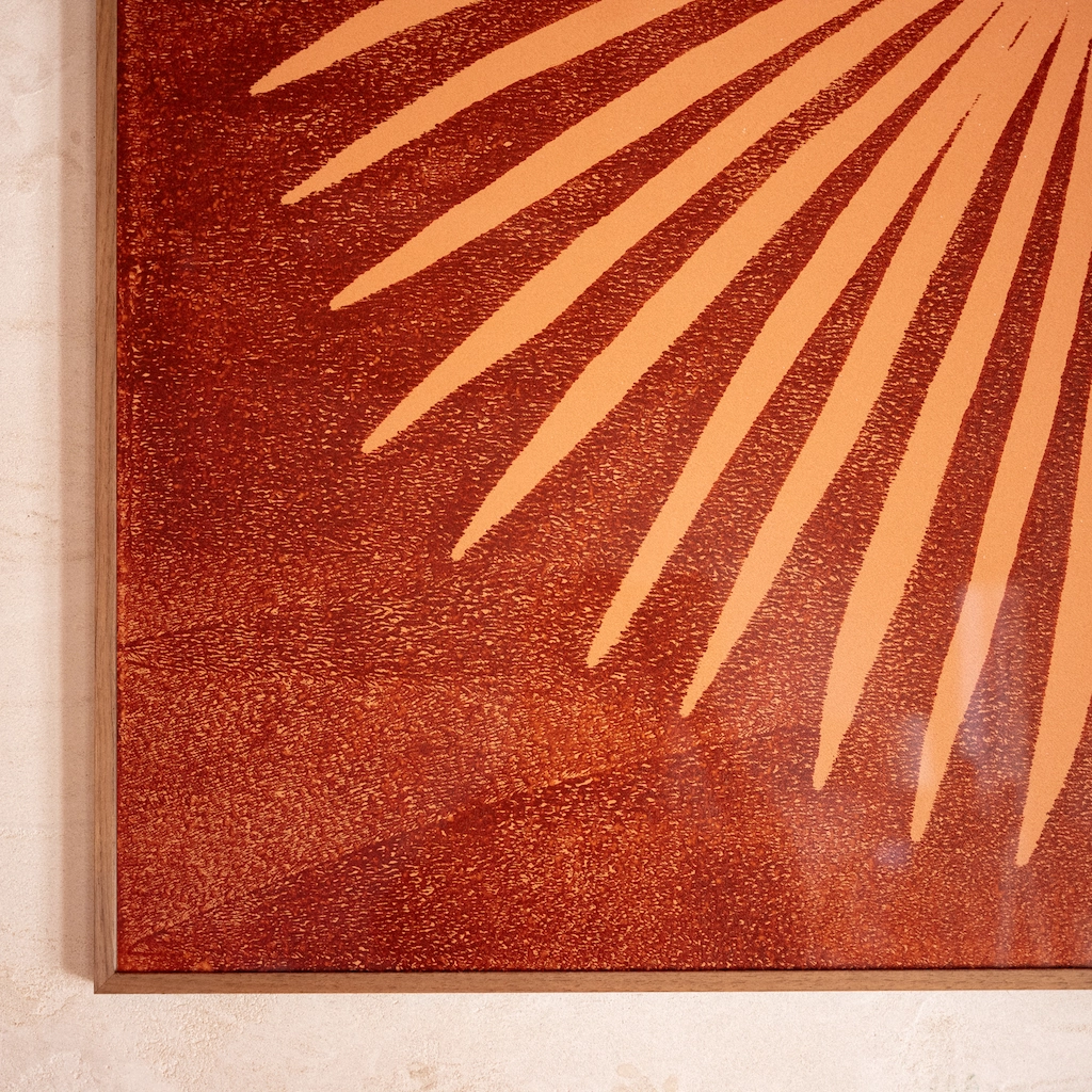 Mono Print – La Palma Tranquila Art Piece